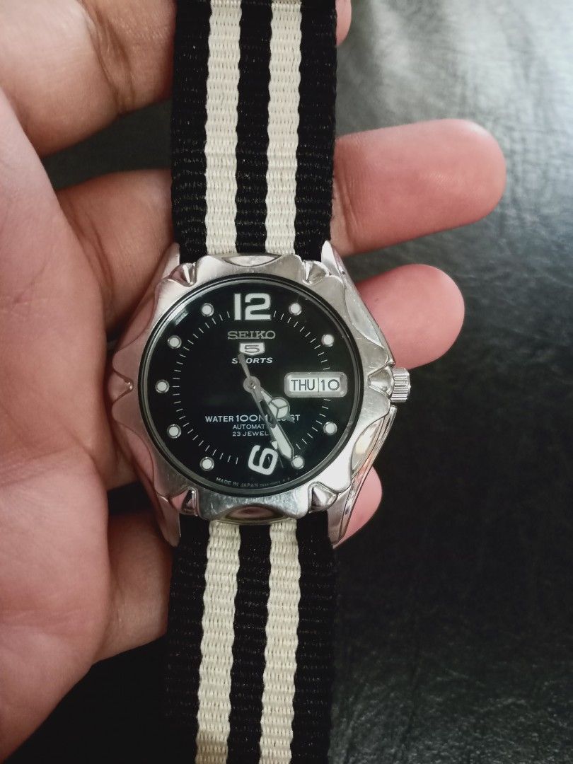 Rare Vintage Seiko 5 Sports Automatic Watch, Men's Fashion, Watches ...