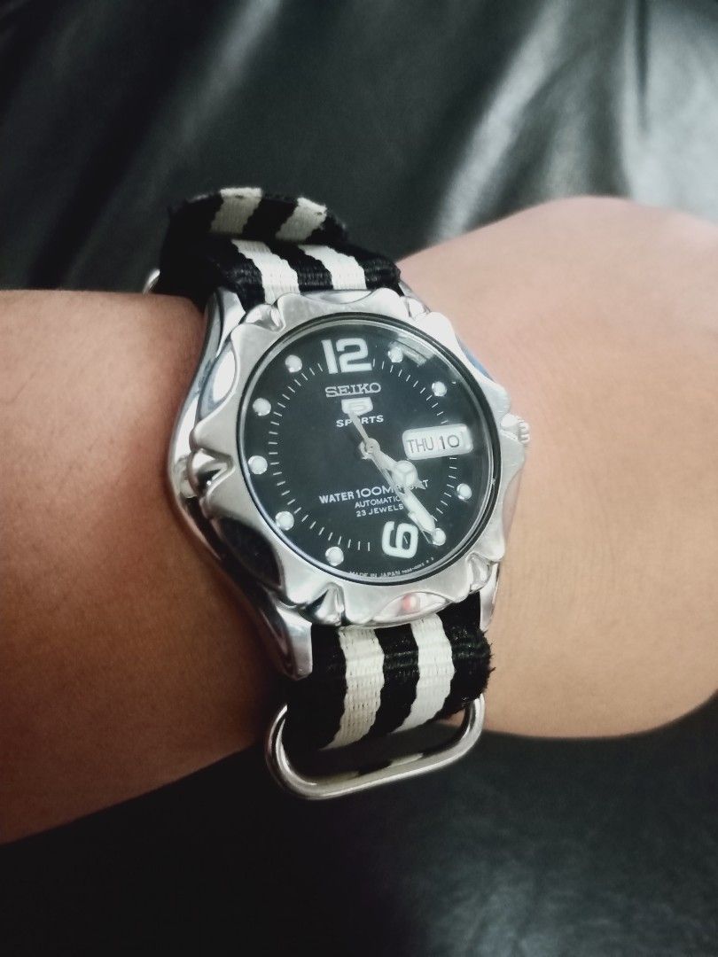 Rare Vintage Seiko 5 Sports Automatic Watch, Men's Fashion, Watches ...