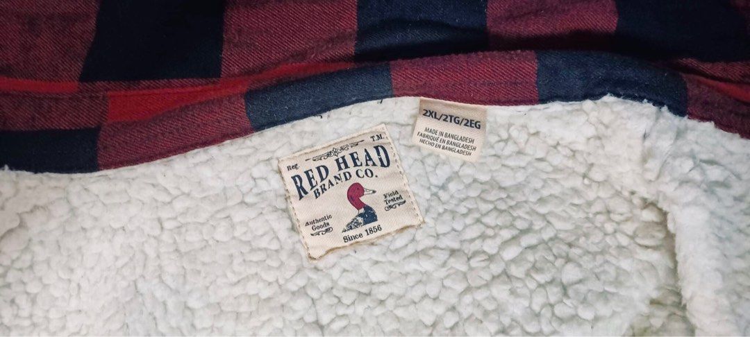 Red Head Brand Co. (Vintage Flannel Jacket), Men's Fashion, Coats ...