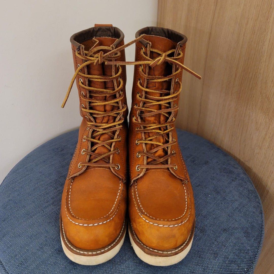 Red Wing 877, Men's Fashion, Footwear, Boots on Carousell