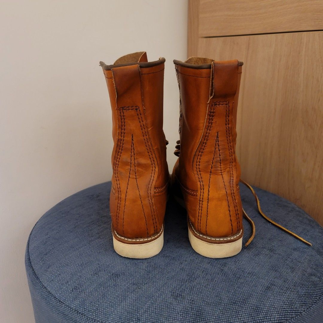 Red Wing 877, Men's Fashion, Footwear, Boots on Carousell