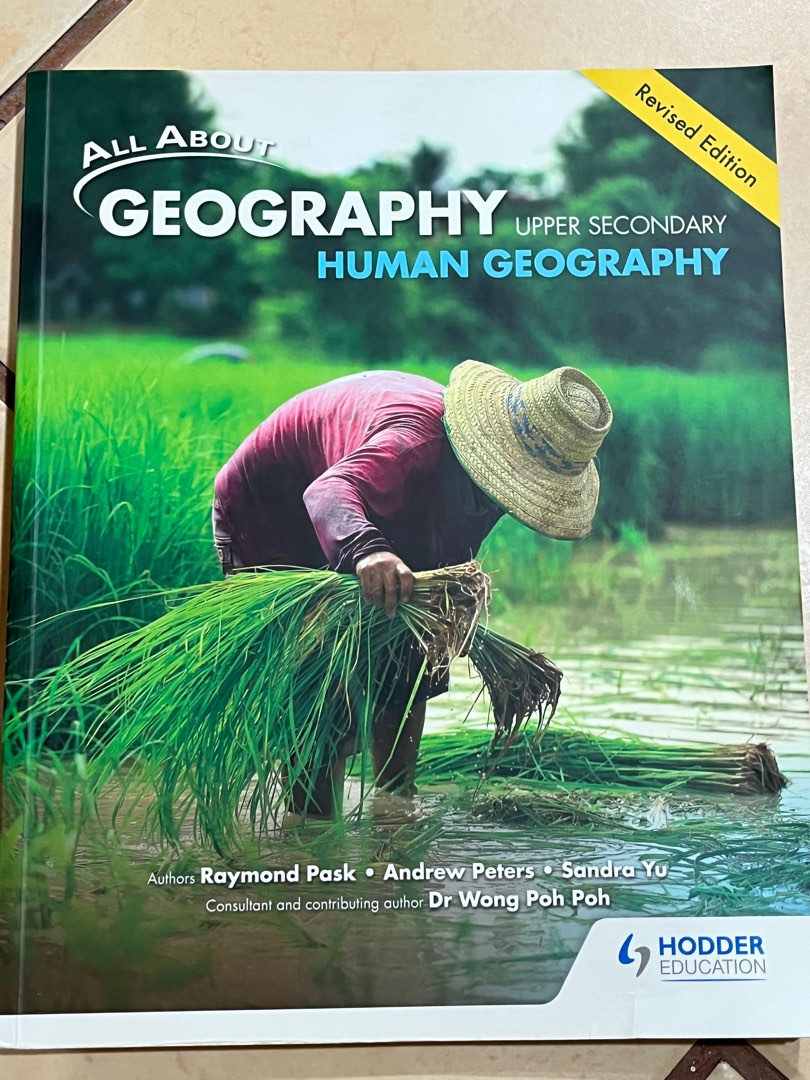 [revised edition] Pure human geography textbook, Hobbies & Toys, Books ...