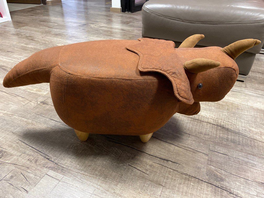 Rhino Foot Stool, Furniture & Home Living, Furniture, Chairs on Carousell