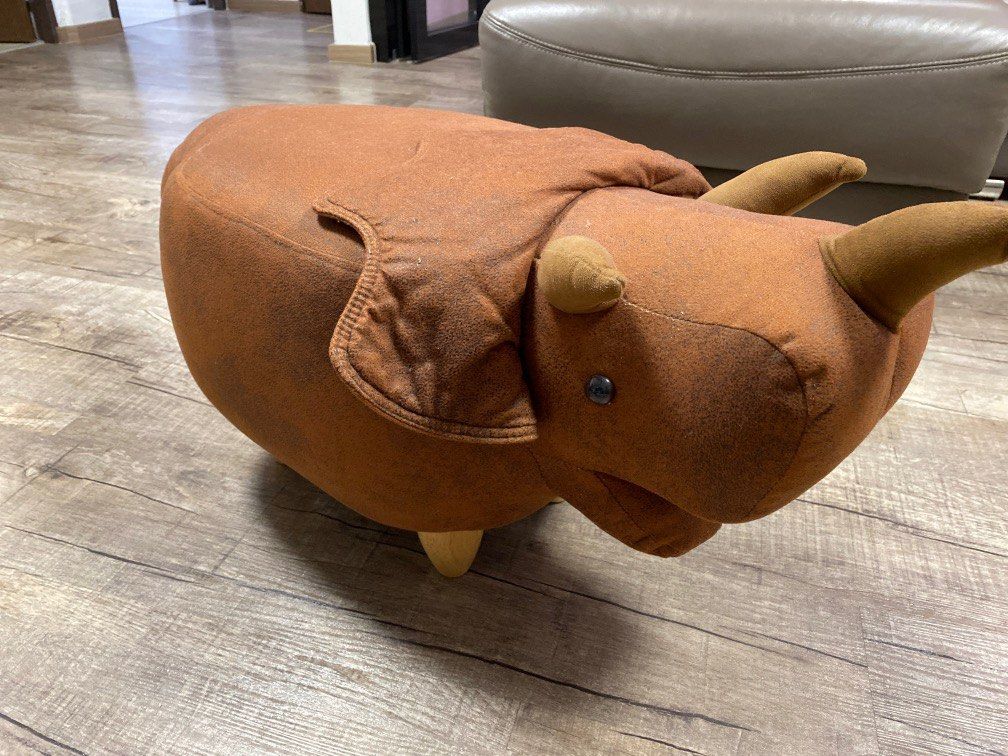 Rhino Foot Stool, Furniture & Home Living, Furniture, Chairs on Carousell