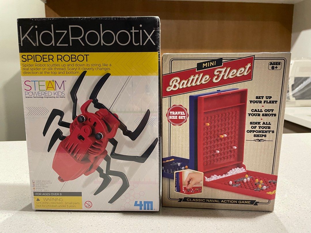 Robotix and Battle Fleet game, Hobbies & Toys, Toys & Games on Carousell