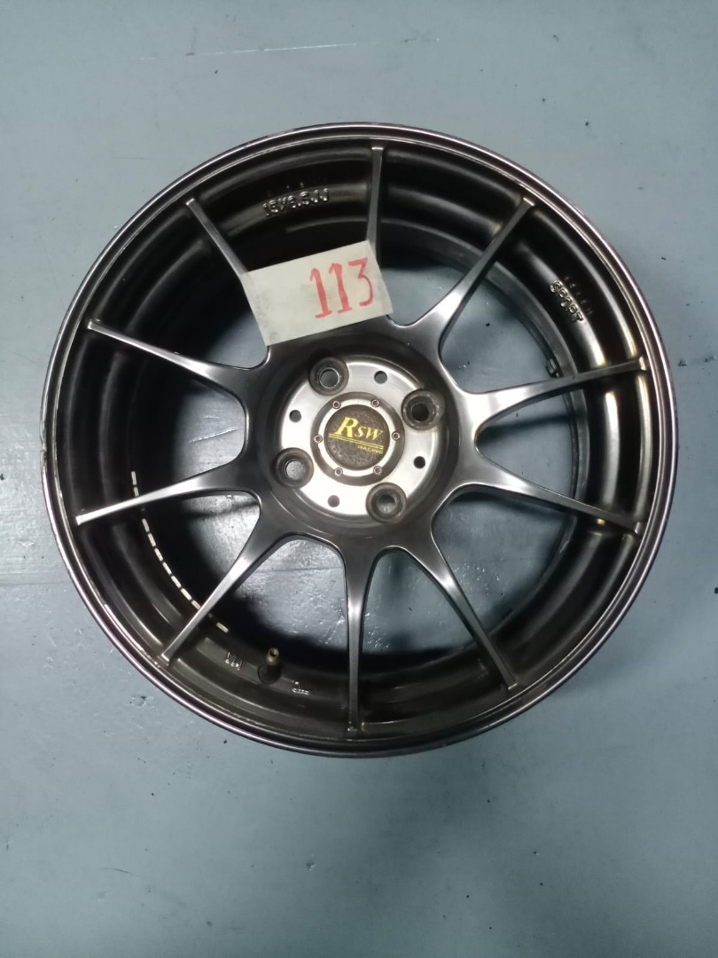RSW Rim Set, Car Accessories, Tyres & Rims on Carousell