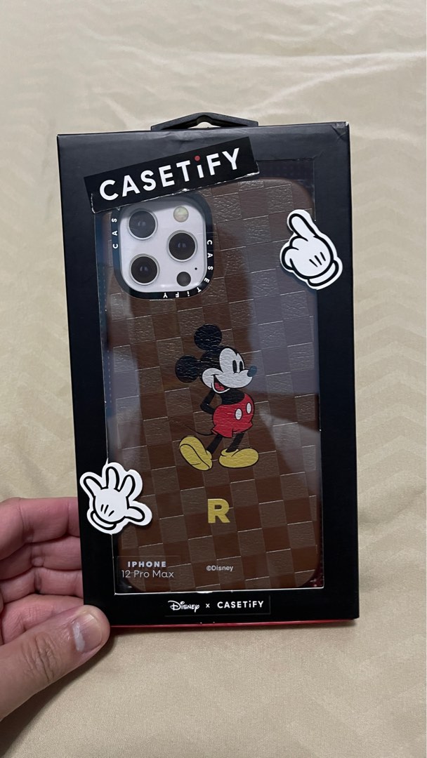 RUSH SALE!!! Casetify Mickey Mouse Leather iPhone 12 ProMax Phone Case ...