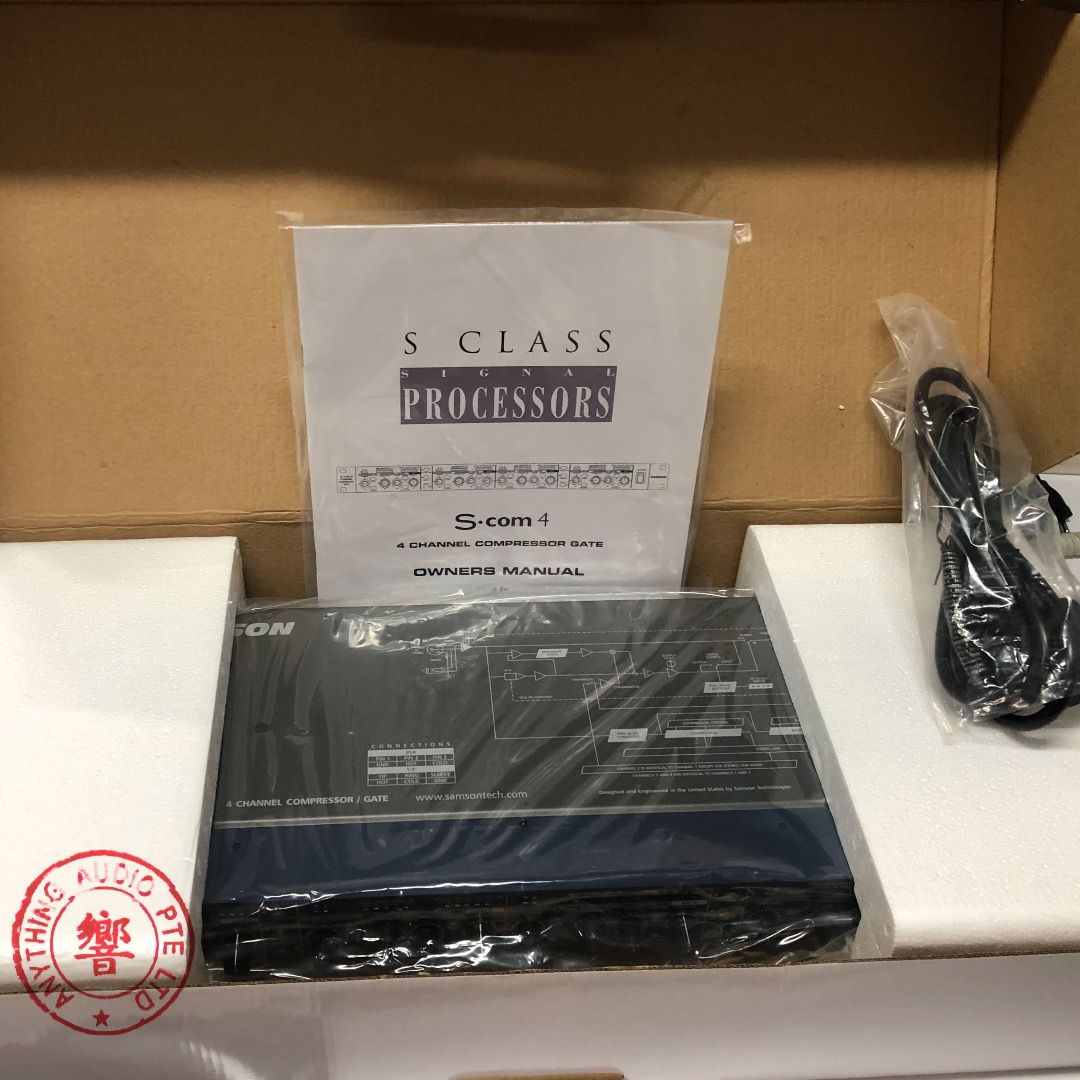 S-com 4 - 4-Channel Compressor/Gate, Audio, Other Audio Equipment on ...