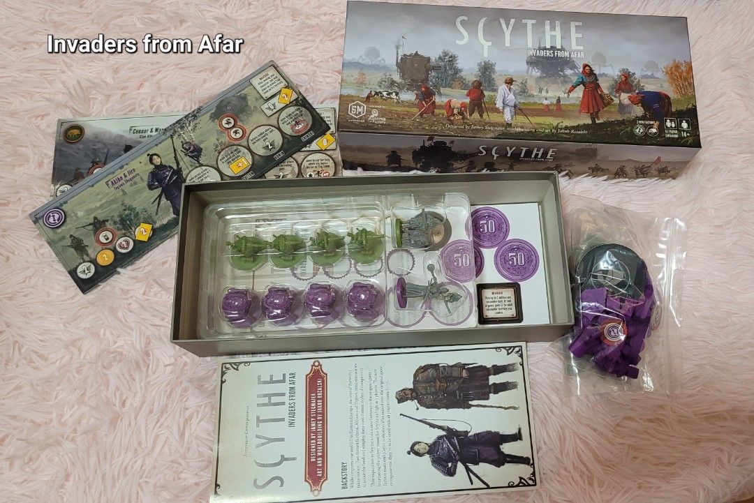 Scythe Board Game (with all Expansions), Hobbies & Toys, Toys & Games ...