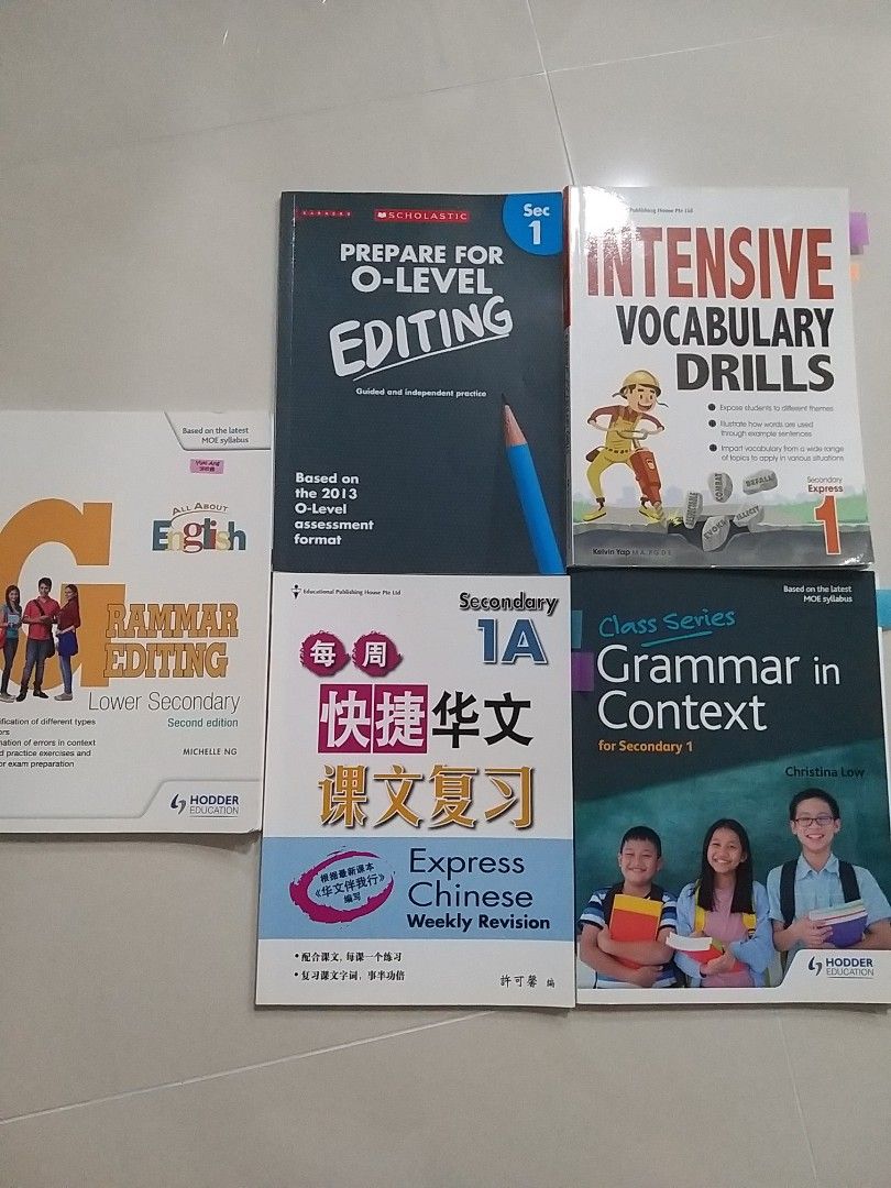 Sec 1 textbooks and assesment books, Hobbies & Toys, Books & Magazines ...