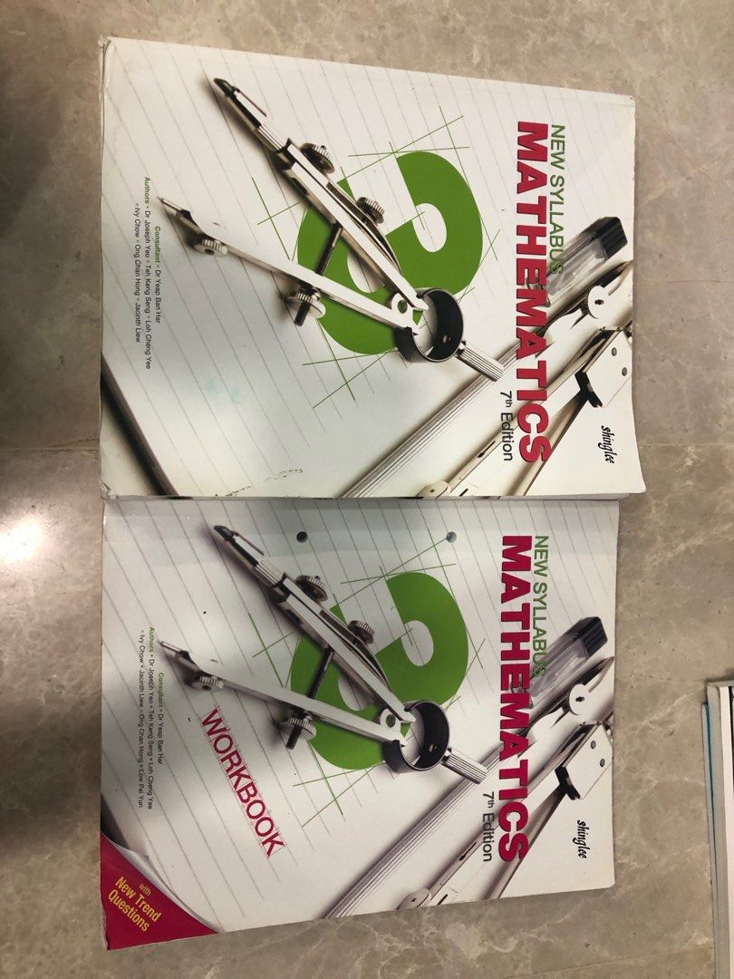 Sec 3 Math textbook and workbook, Hobbies & Toys, Books & Magazines ...
