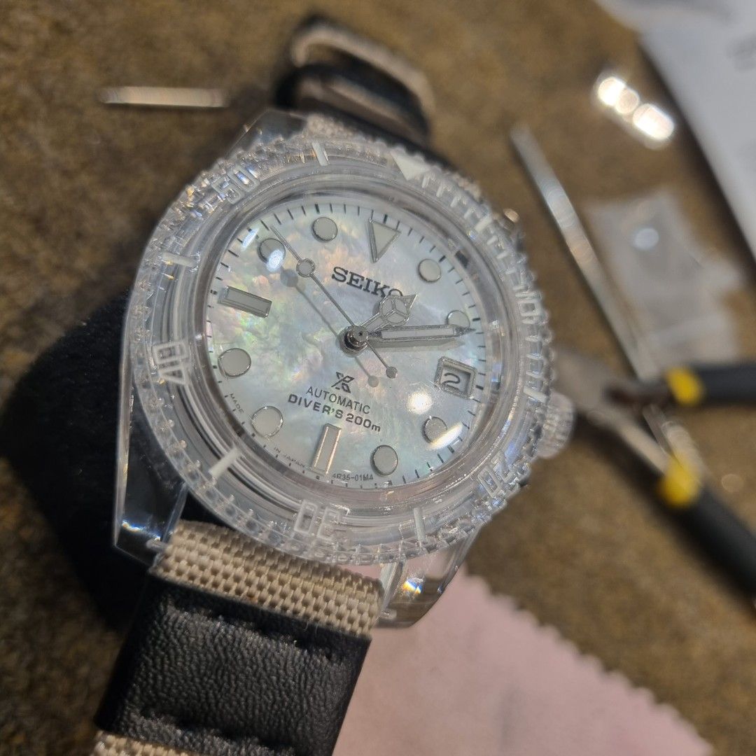 Seiko Mod Custom, Women's Fashion, Watches & Accessories, Watches on ...