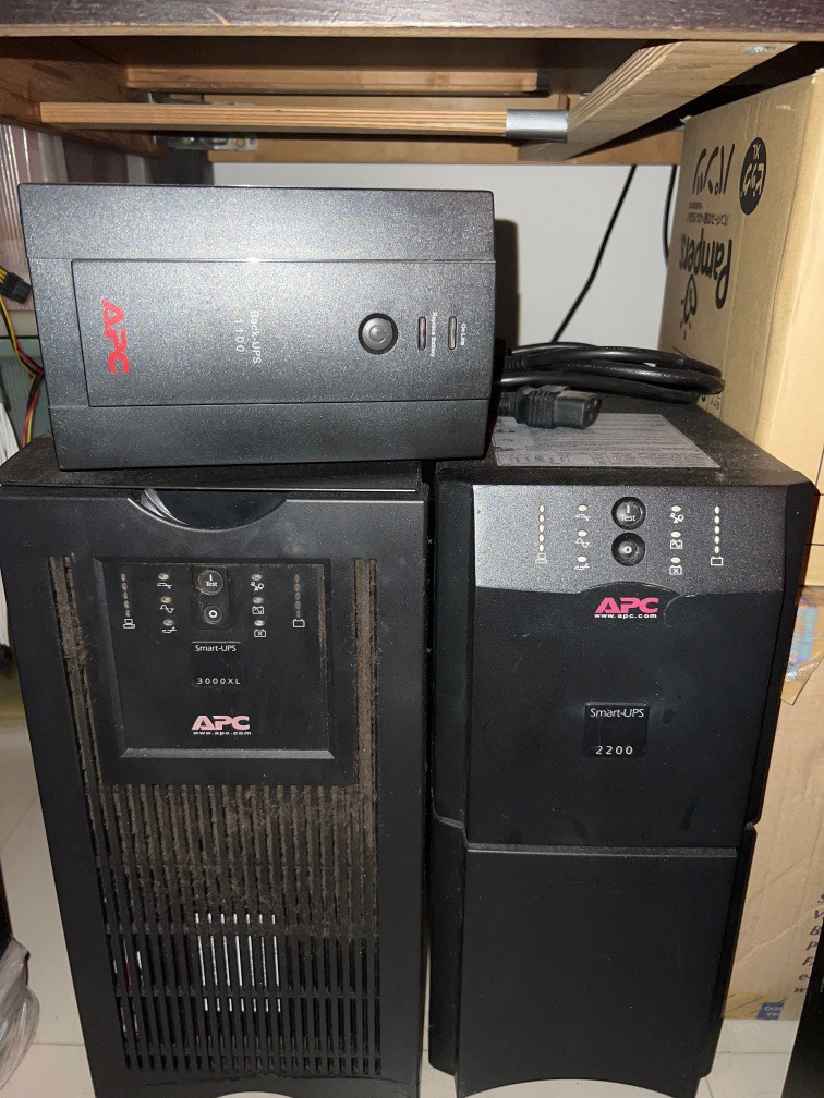 Selling 3x APC battery backup, Computers & Tech, Parts & Accessories ...