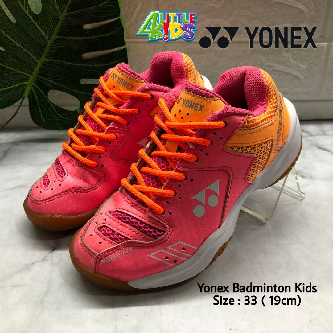 Sepatu Badminton Anak Yonex SH-1906 size 33, Olah Raga, Perlengkapan ...