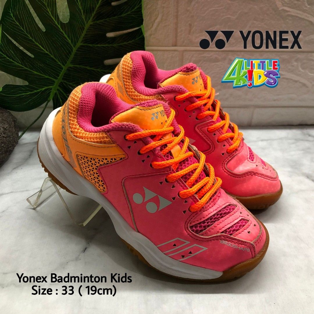 Sepatu Badminton Anak Yonex SH-1906 size 33, Olah Raga, Perlengkapan ...