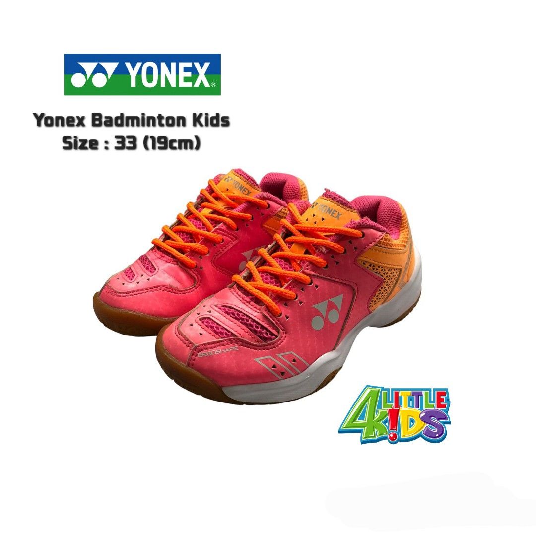 Sepatu Badminton Anak Yonex SH-1906 size 33, Olah Raga, Perlengkapan ...