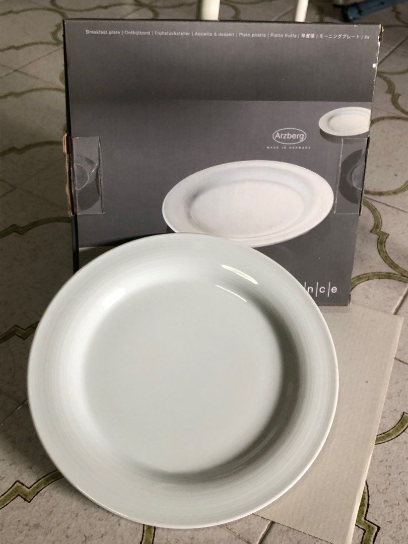 SEQUENCE 2-piece Arzberg dinnerware - Breakfast plate & soup bowl, Furniture & Home Living ...