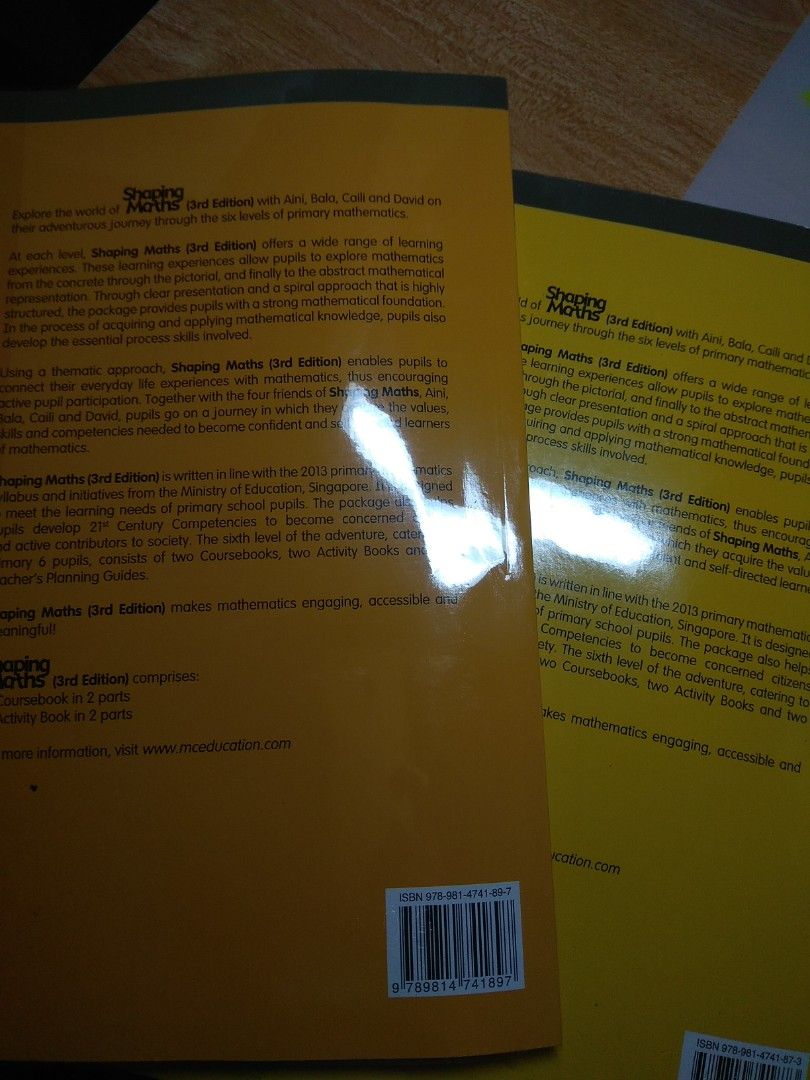 Shaping maths 6a and 6b course book p6, Hobbies & Toys, Books ...