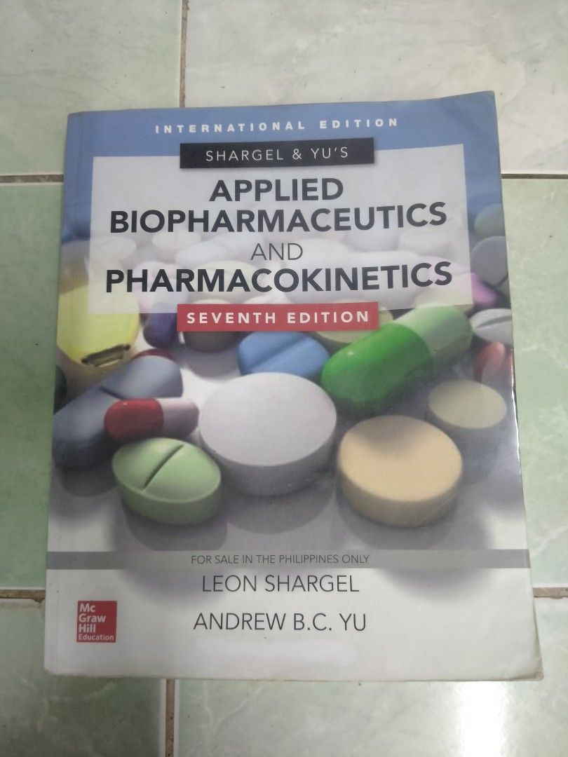 Shargel & Yu's Applied Biopharmaceutics and Pharmacokinetics, Hobbies & Toys, Books & Magazines ...