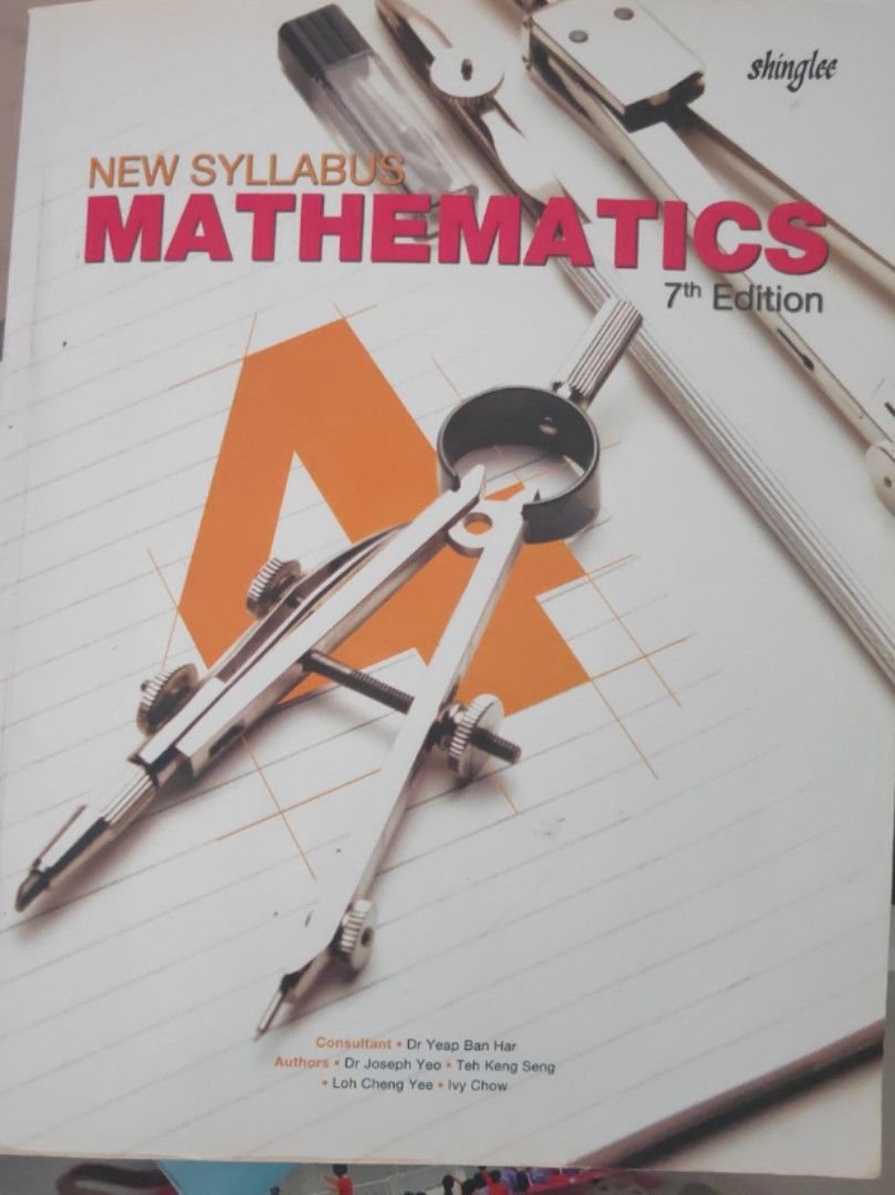 Shing lee Math textbook Sec 4, Hobbies & Toys, Books & Magazines ...
