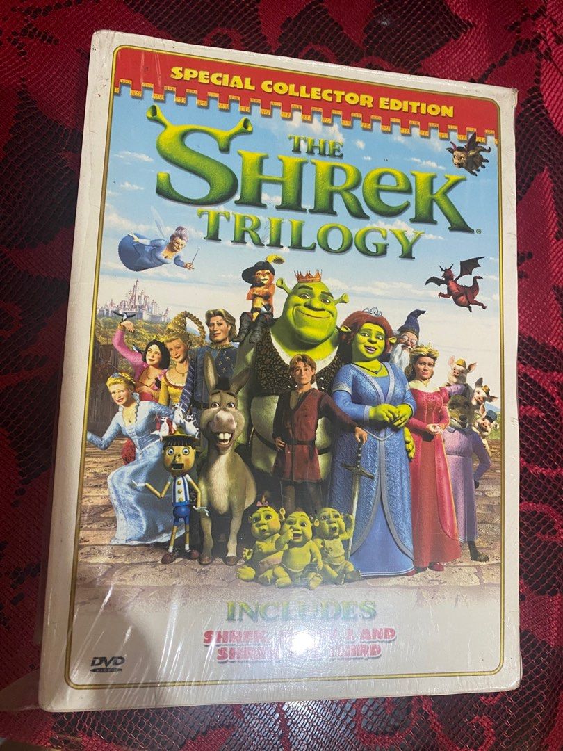 Shrek Dvd/Movie, Hobbies & Toys, Memorabilia & Collectibles, Vintage ...