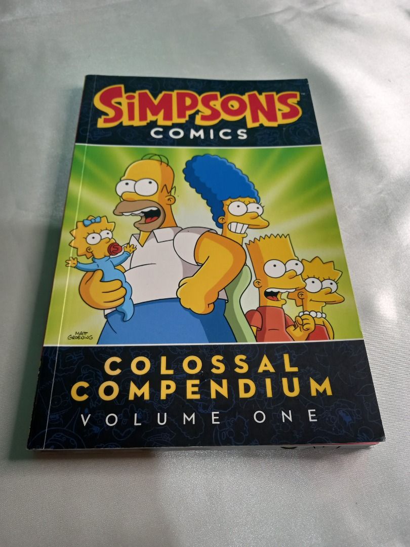 SIMPSONS COMICS COLOSSAL COMPENDIUM VOLUME ONE, Hobbies & Toys, Books ...