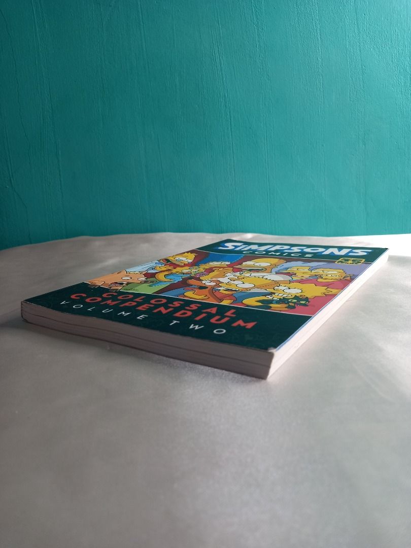SIMPSONS COMICS COLOSSAL COMPENDIUM VOLUME TWO, Hobbies & Toys, Books ...