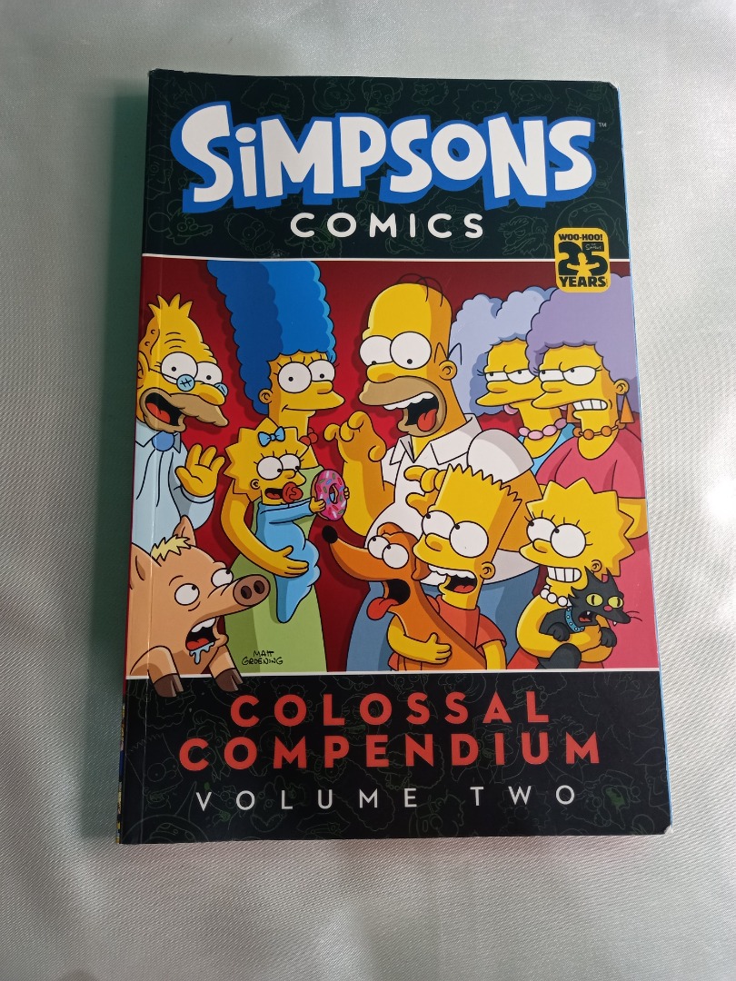 SIMPSONS COMICS COLOSSAL COMPENDIUM VOLUME TWO, Hobbies & Toys, Books ...
