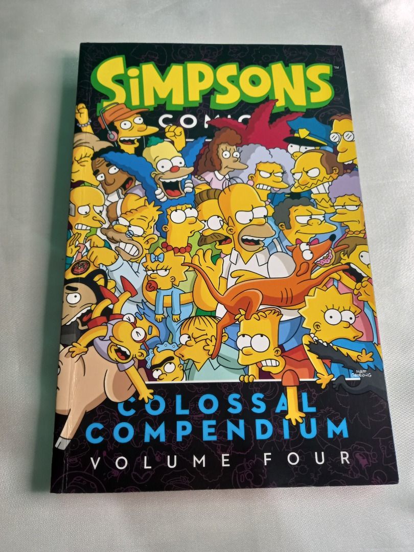 SIMPSONS COMICS COLOSSAL COMPENDIUM VOLUME FOUR, Hobbies & Toys, Books ...