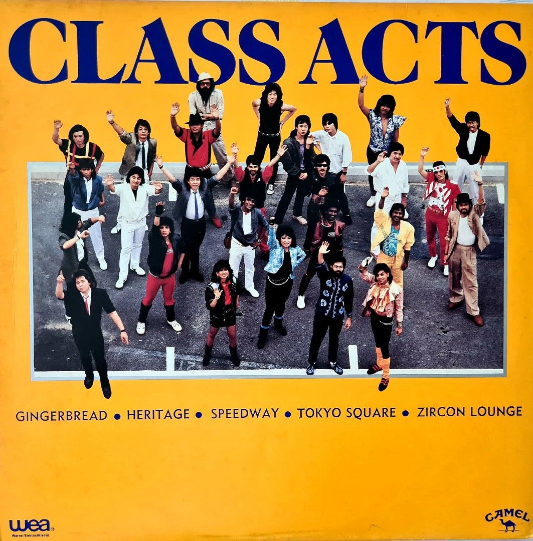 Singapore local bands Tokyo Square Zircon Lounge GingerBread Speedway ...