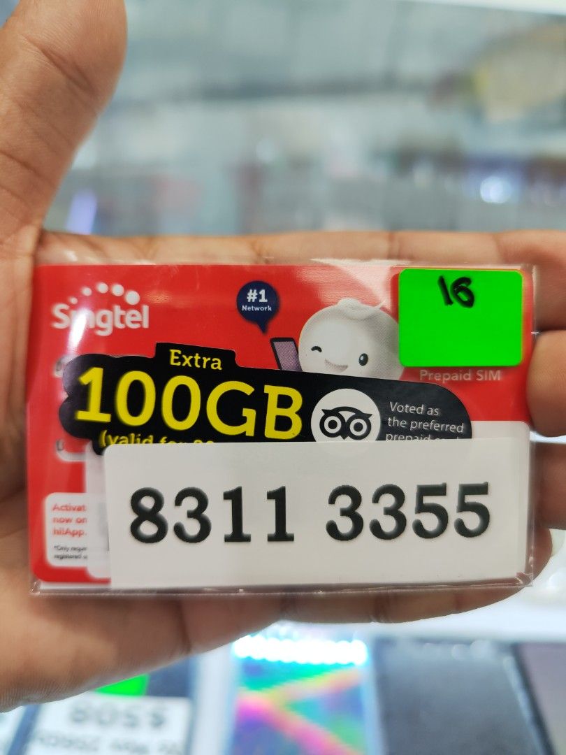 Singtel Prepaid Golden Number, Mobile Phones & Gadgets, Mobile & Gadget ...