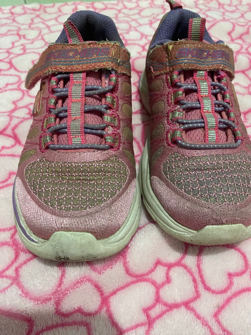 Skechers pink rubber shoes, Babies & Kids, Babies & Kids Fashion on ...