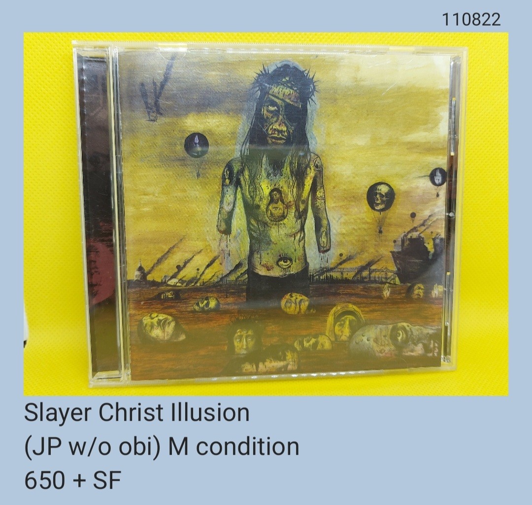 Slayer Christ Illusion, Hobbies & Toys, Music & Media, CDs & DVDs on ...