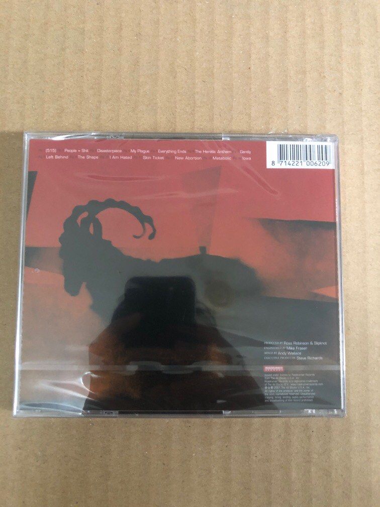 Slipknot - Iowa CD, Hobbies & Toys, Music & Media, CDs & DVDs on Carousell