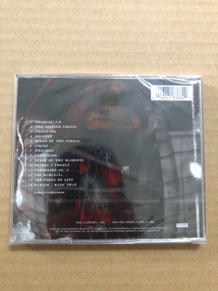 Slipknot - Vol 3 : (The Subliminal Verses) CD, Hobbies & Toys, Music ...