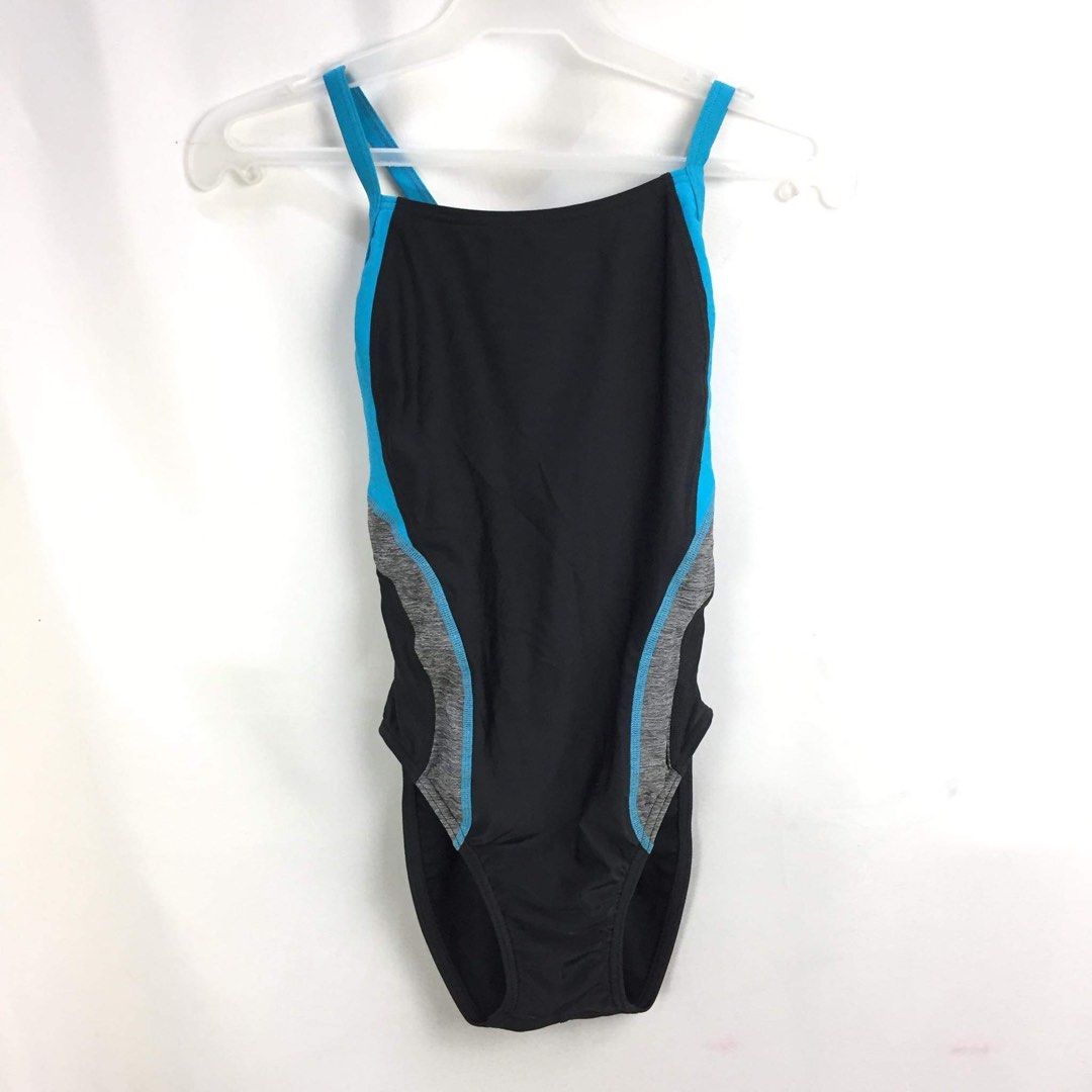 SPEEDO Women's Black Relaunch Flyback Pro Lt Swimsuit One-piece Bathing ...