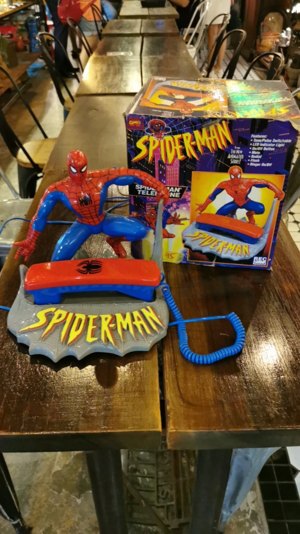 Spiderman Telephone Phone OH0048, Hobbies & Toys, Memorabilia ...