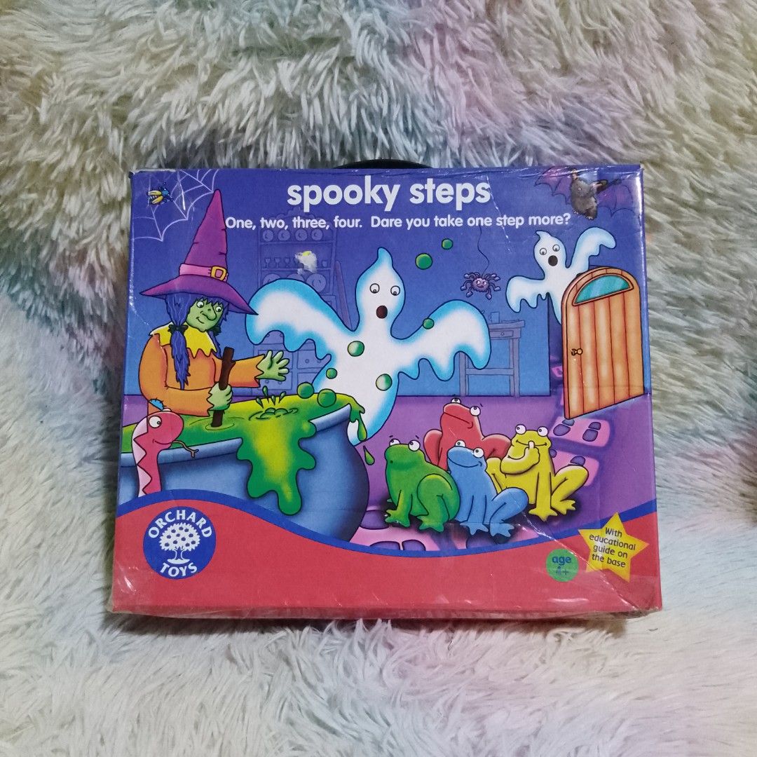 Spooky Steps Boardgame, Hobbies & Toys, Toys & Games on Carousell