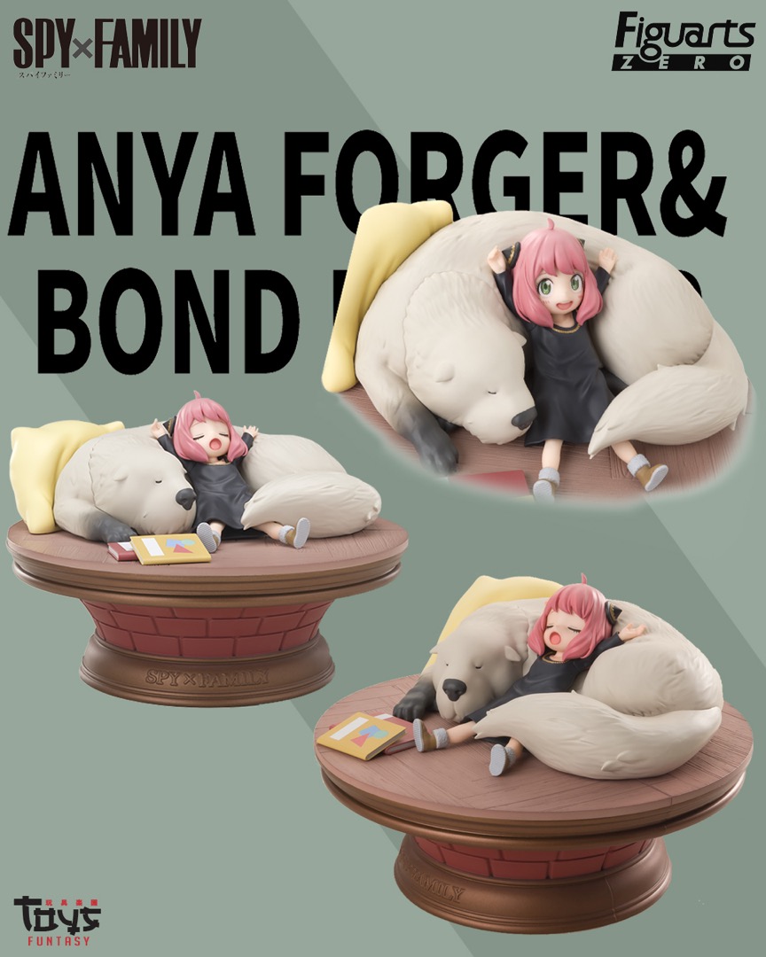 Spy x Family - Figuarts Zero - Anya & Bond Forger, Hobbies & Toys, Toys ...