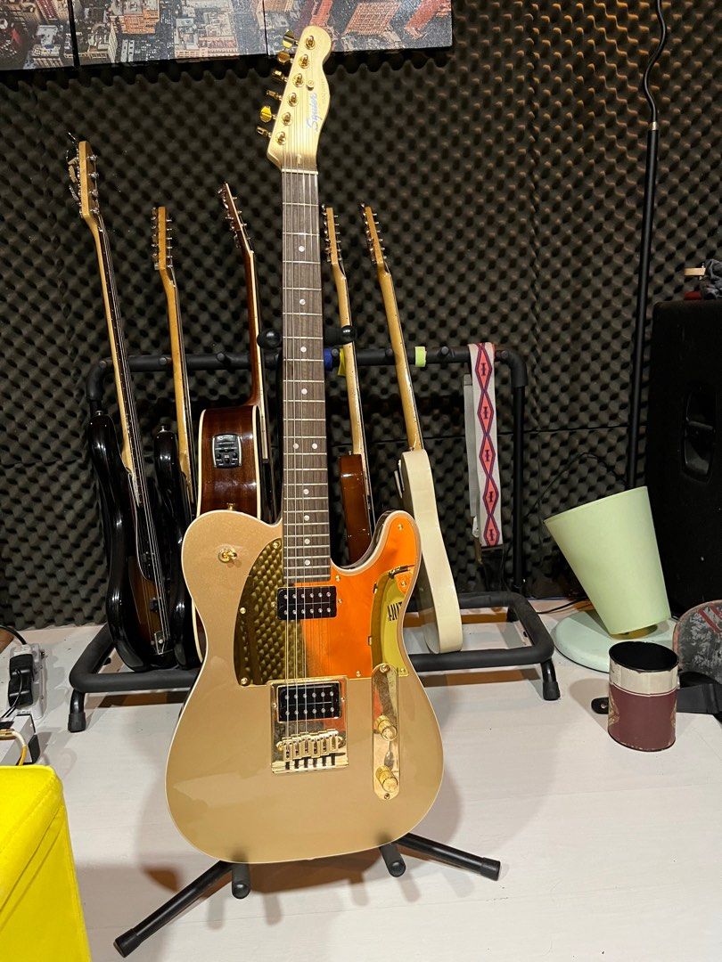 Squier John 5 telecaster, Hobbies & Toys, Music & Media, Musical ...