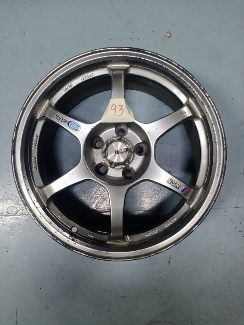 SSR Rim Set, Car Accessories, Tyres & Rims on Carousell