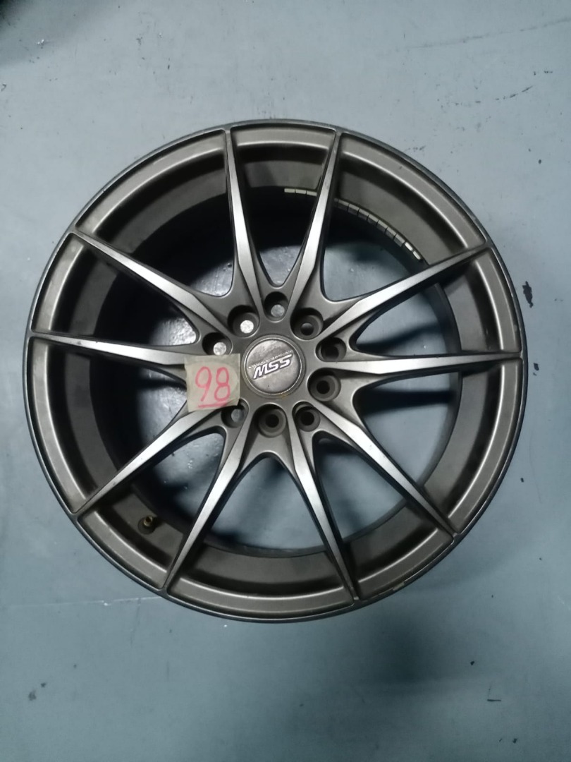 SSW Rim Set, Car Accessories, Tyres & Rims on Carousell