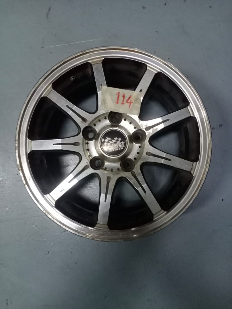 SSW Rim Set, Car Accessories, Tyres & Rims on Carousell