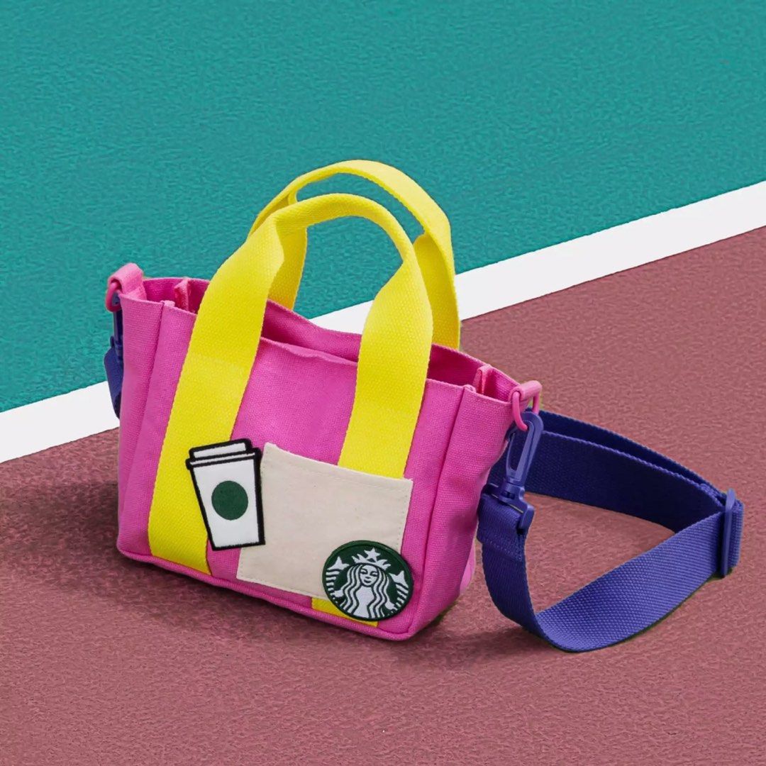 STARBUCKS MINI TOTE BAG NEW, Women's Fashion, Bags & Wallets, Cross ...