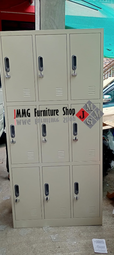 STEEL LOCKER CABINET l OFFICE FURNITURE l JMMG, Furniture & Home Living ...