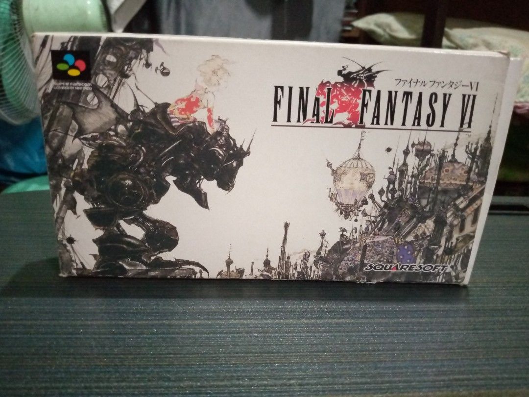 Super Famicom Final Fantasy VI Cartridge, Hobbies & Toys, Toys & Games ...