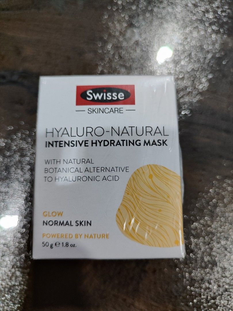 Swisse hyaluro natural intensive hydrating mask, Beauty & Personal Care ...