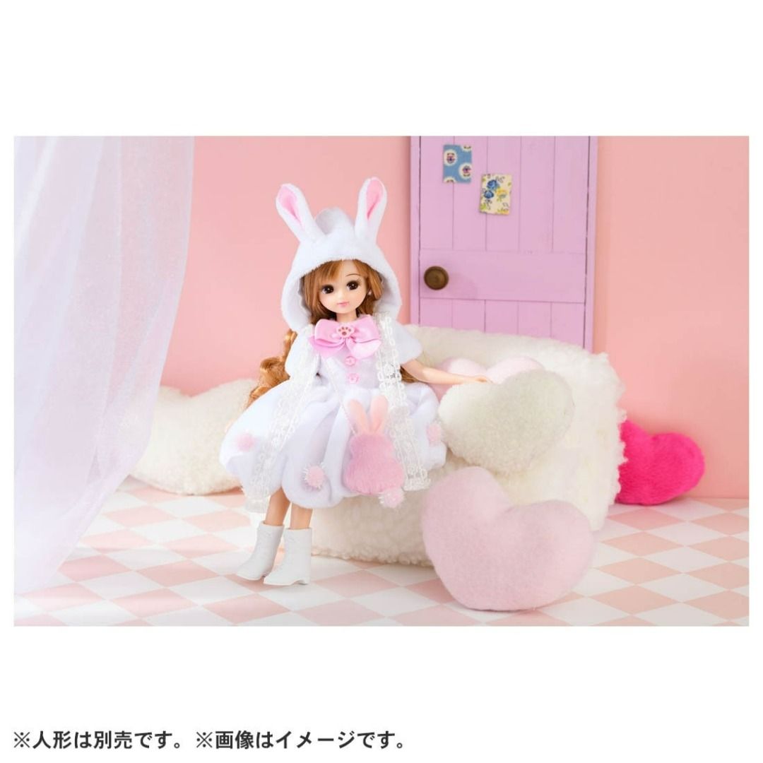Takara Tomy 莉卡娃娃 Licca Dress LW-07 Fluffy White Rabbit | Takara Tomy Licca Dress LW-07 Fluffy ...