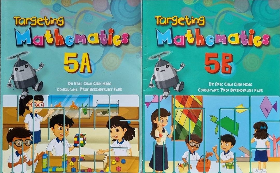 Targeting Mathematics P5A & P5B, Hobbies & Toys, Books & Magazines ...