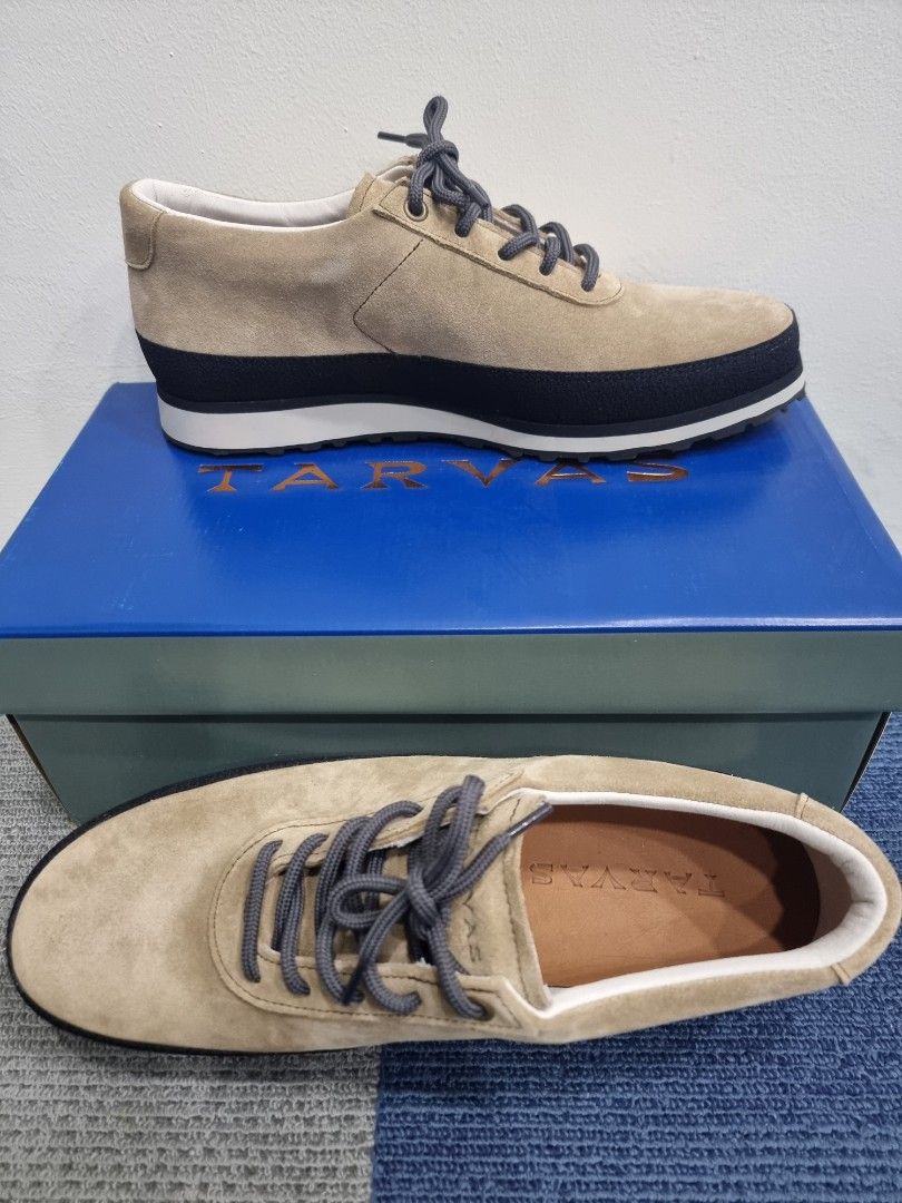 Tarvaris Explorer - Cappucino Suede, Luxury, Sneakers & Footwear on ...